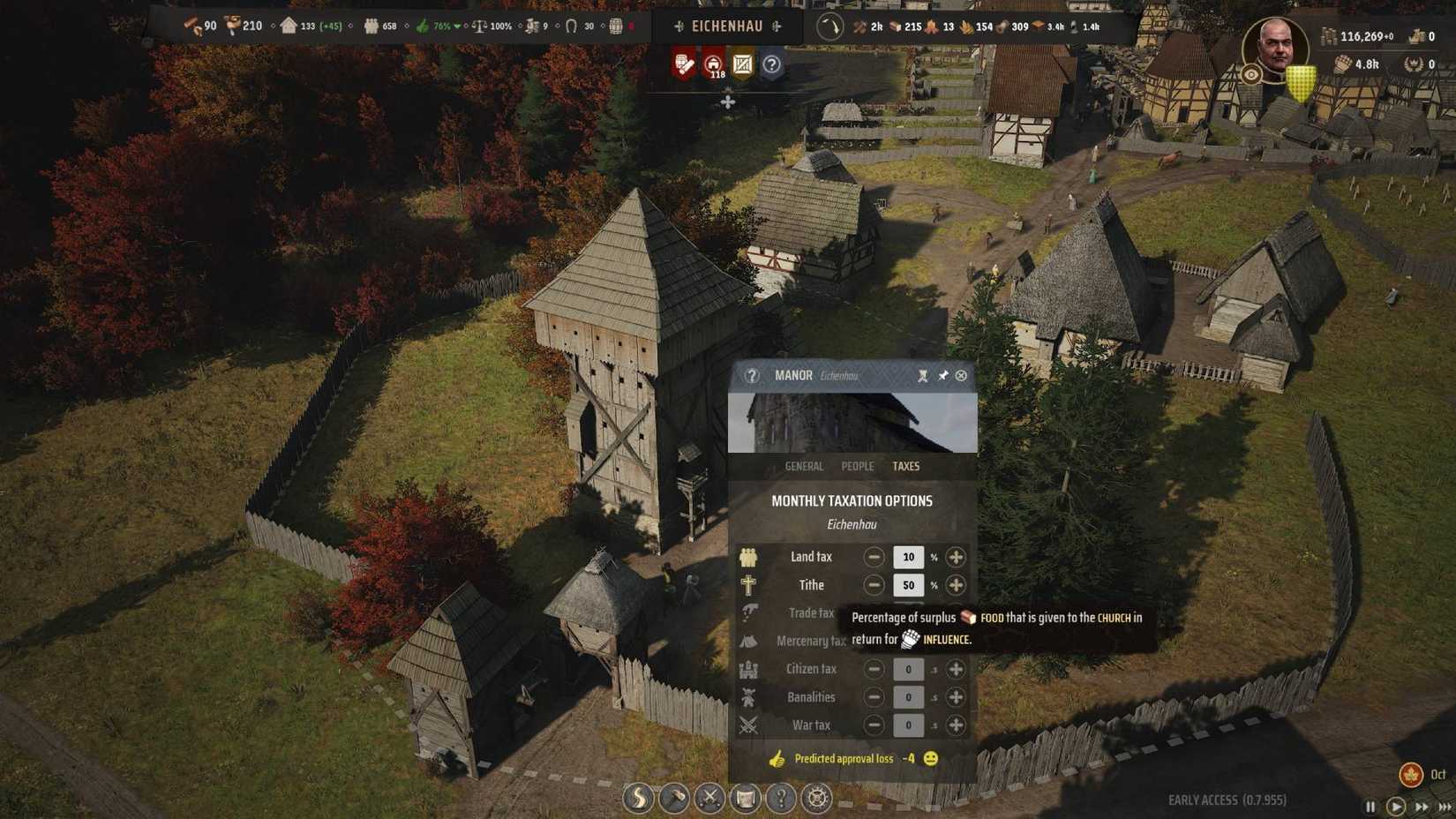 How to build a Manor house in Manor Lords