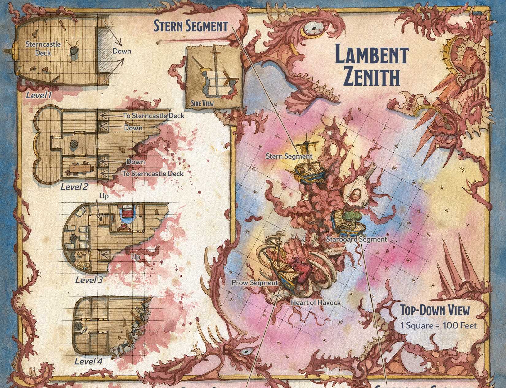D&D’s Vecna: Eve of Ruin, has some of the best maps of this generation