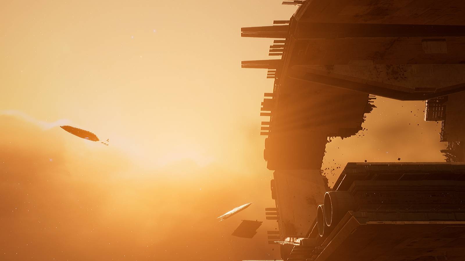 Homeworld 3 is a hyper-accurate spaceship combat sim, if you want that