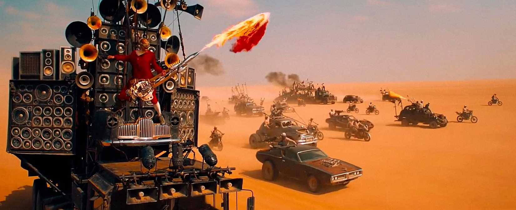 The Doof Warrior is Mad Max: Fury Road’s coolest character