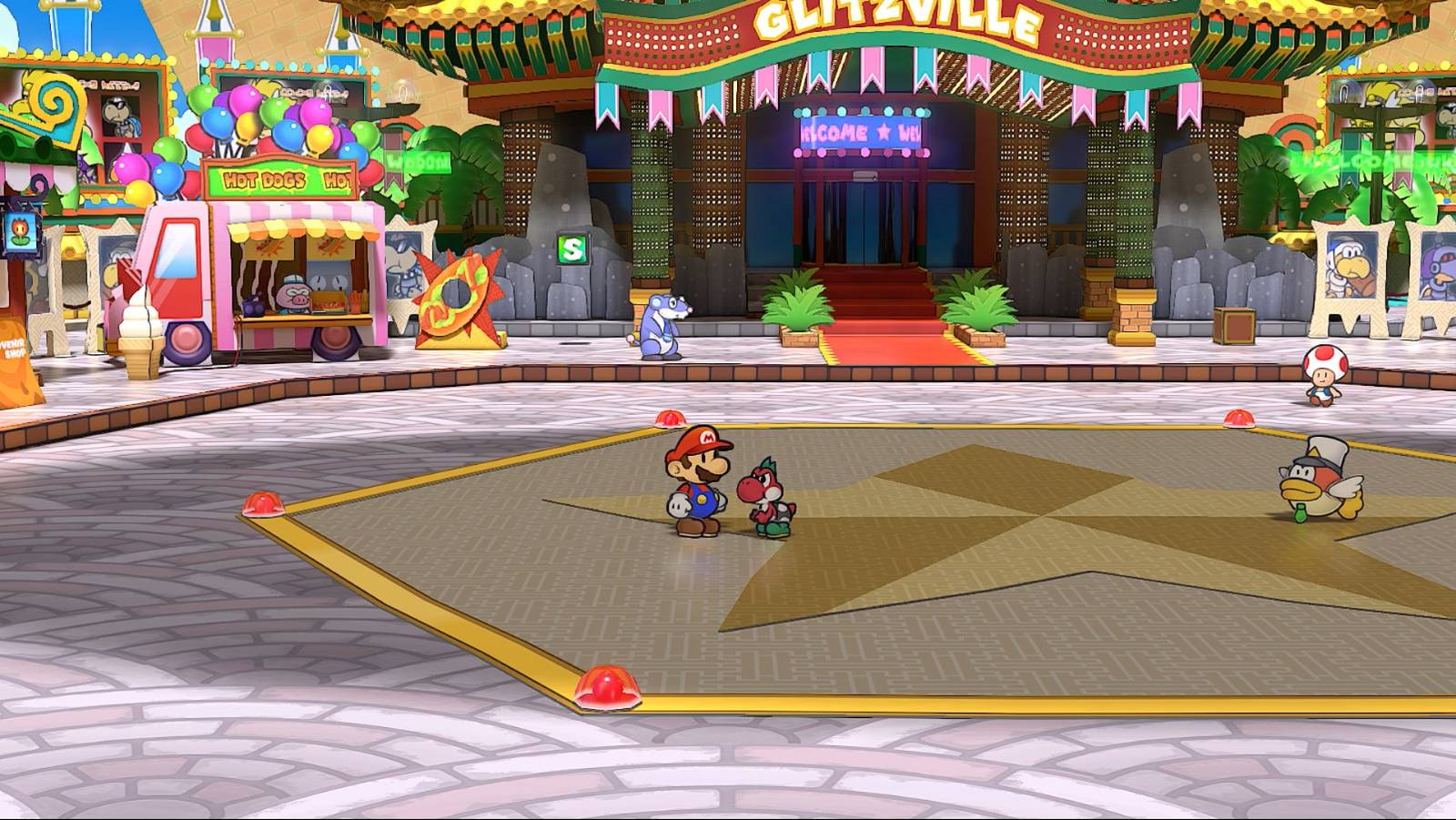 How to pick Yoshi color in Paper Mario: Thousand Year Door