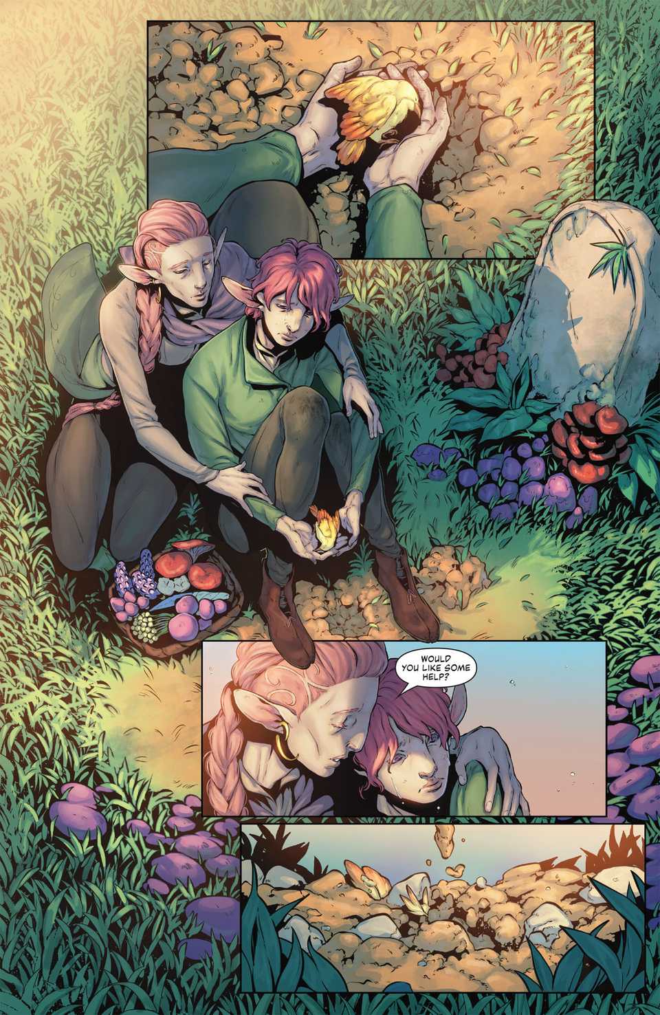 Check out an exclusive preview of Critical Role’s Caduceus Clay comic