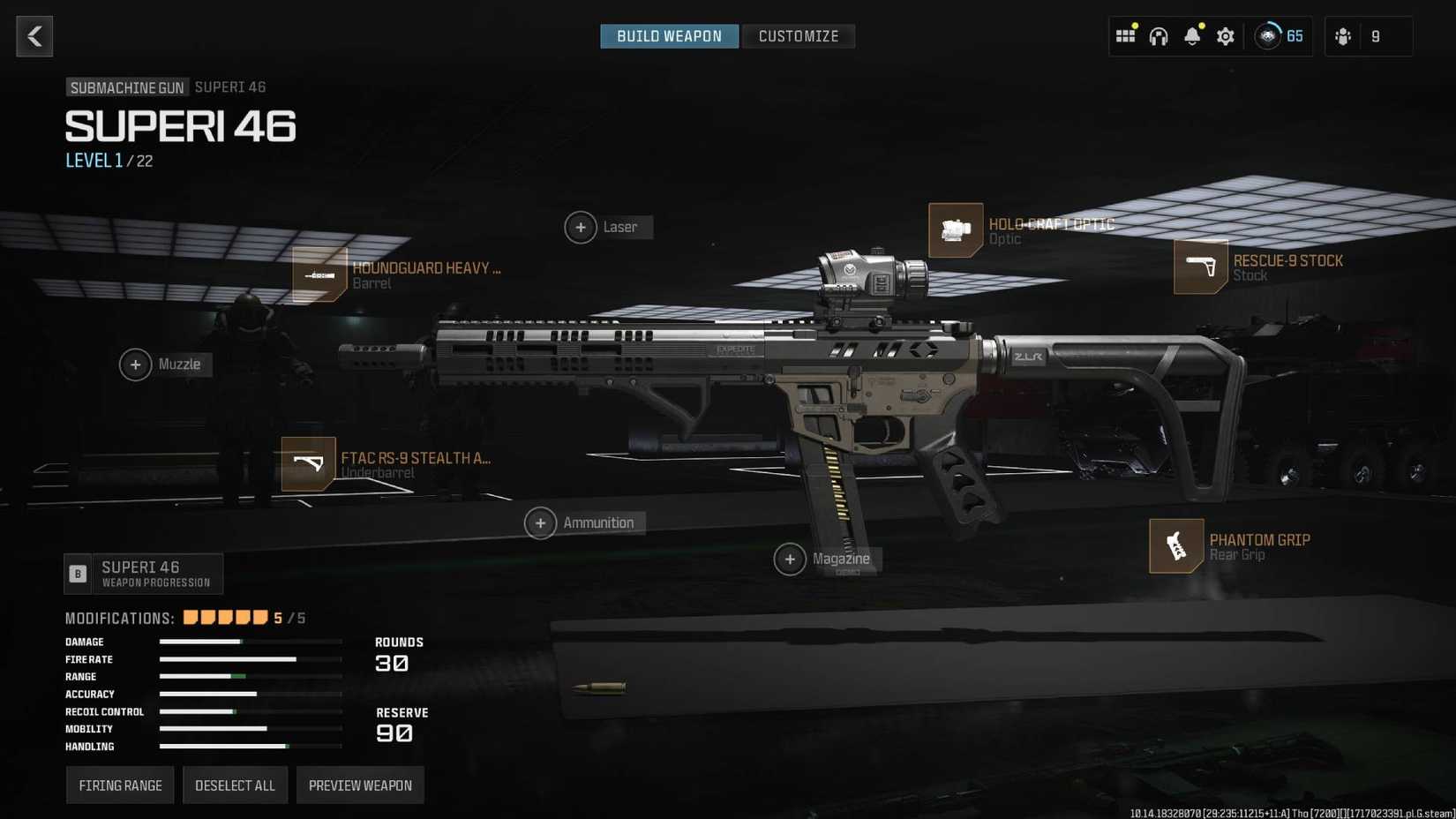 Best Superi 46 loadout, class build in MW3