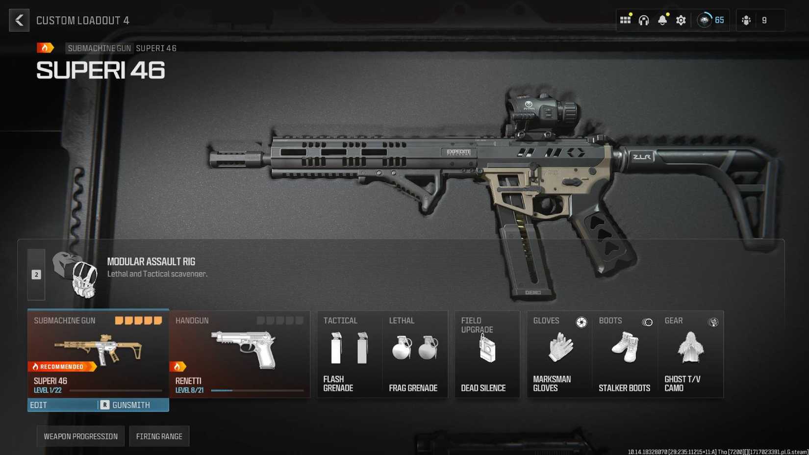 Best Superi 46 loadout, class build in MW3