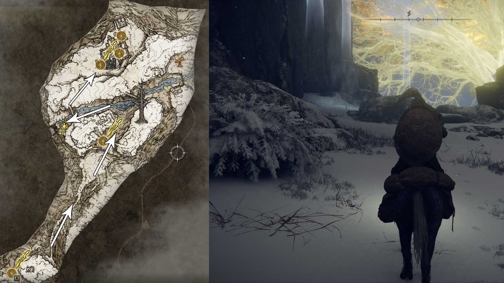 Haligtree Secret Medallion left and right locations in Elden Ring