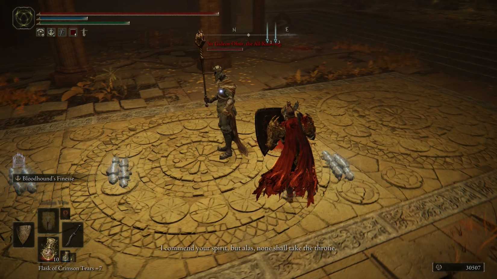 Sir Gideon Ofnir location, weakness, and how to beat in Elden Ring