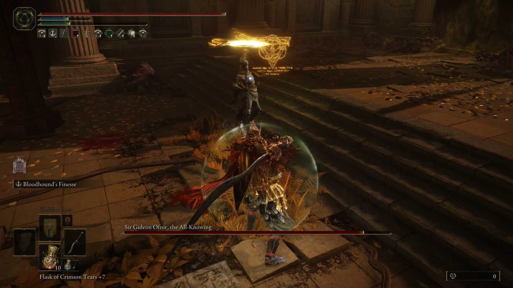 Sir Gideon Ofnir location, weakness, and how to beat in Elden Ring