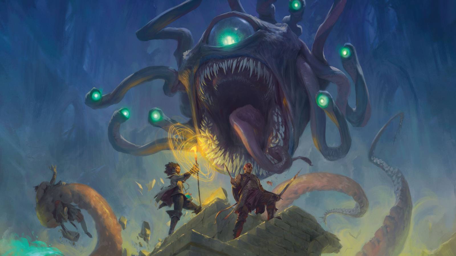 All the new Dungeons & Dragons core rulebook cover art, revealed
