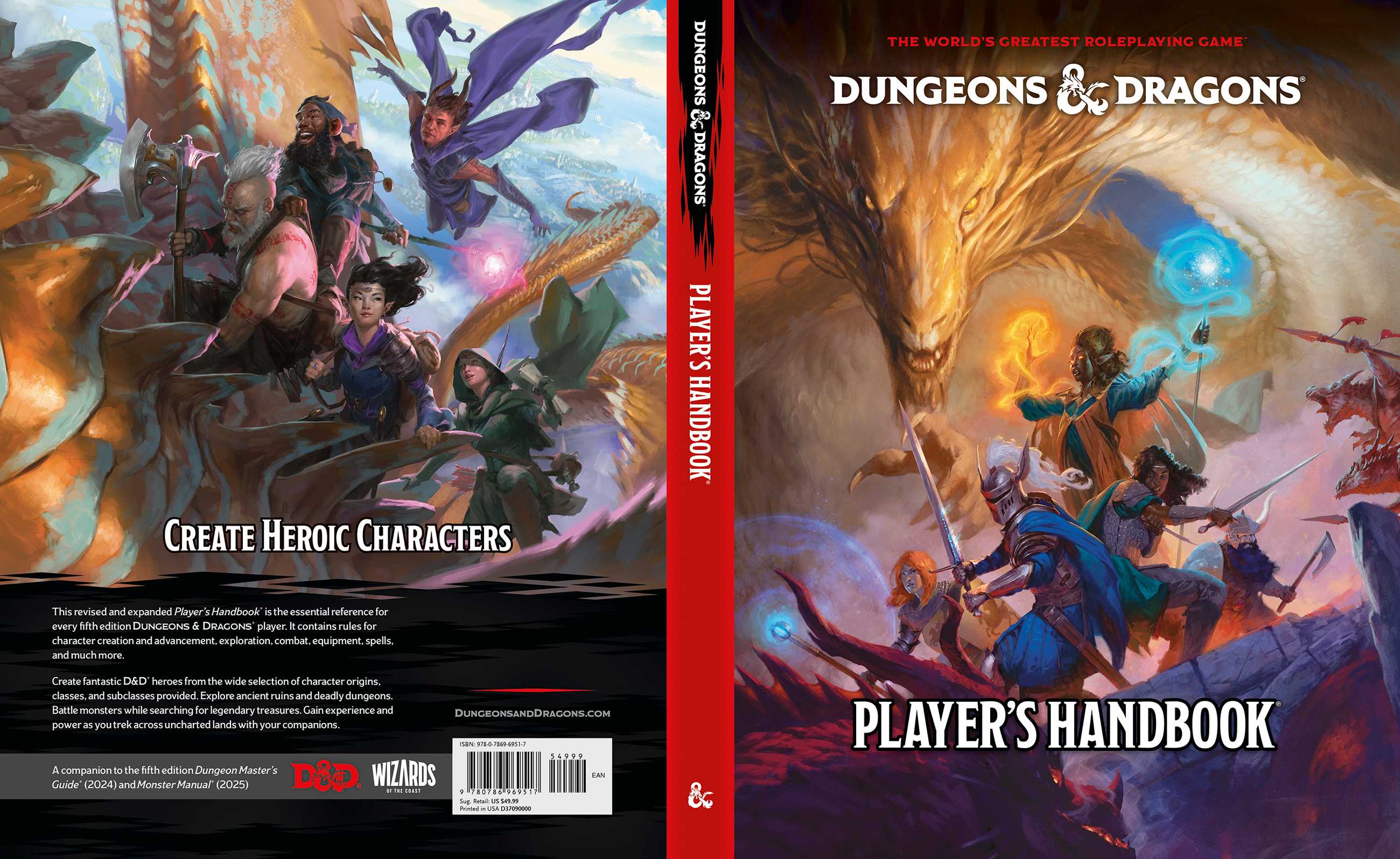 All the new Dungeons & Dragons core rulebook cover art, revealed
