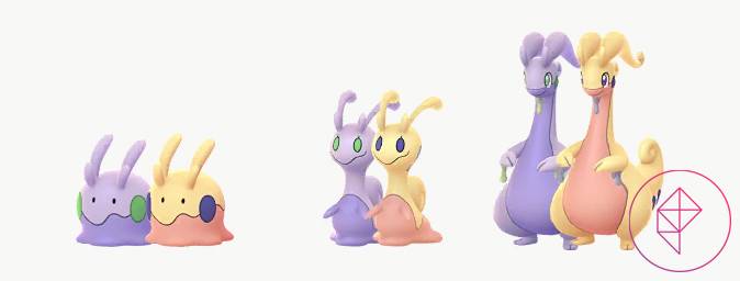 goomy evolution line shiny