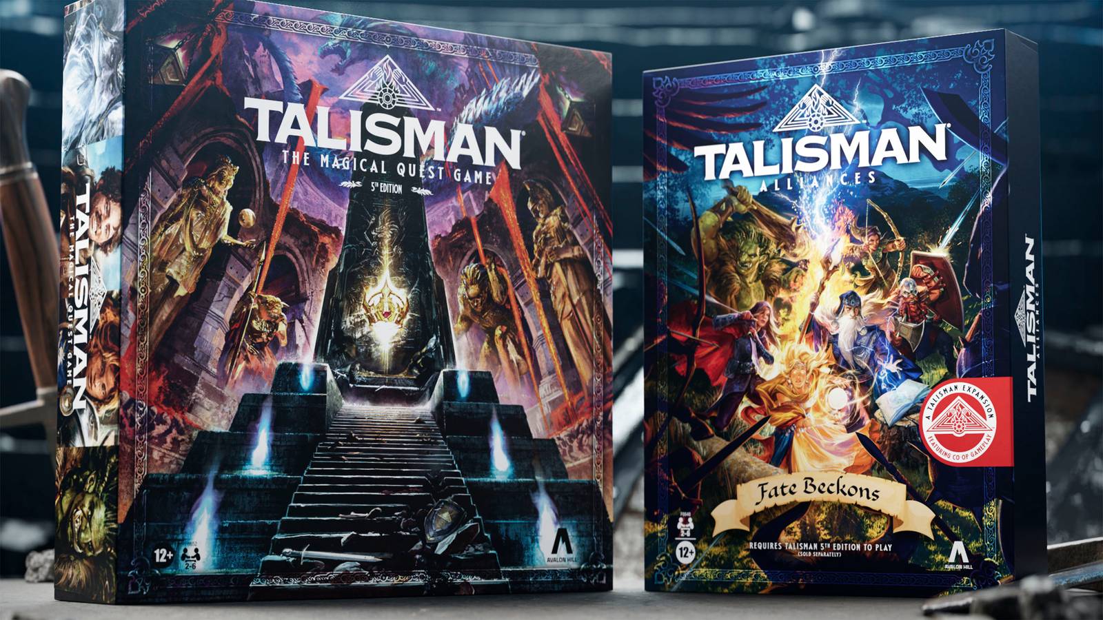 Talisman’s 5th edition is fine, just watch the how-to video first