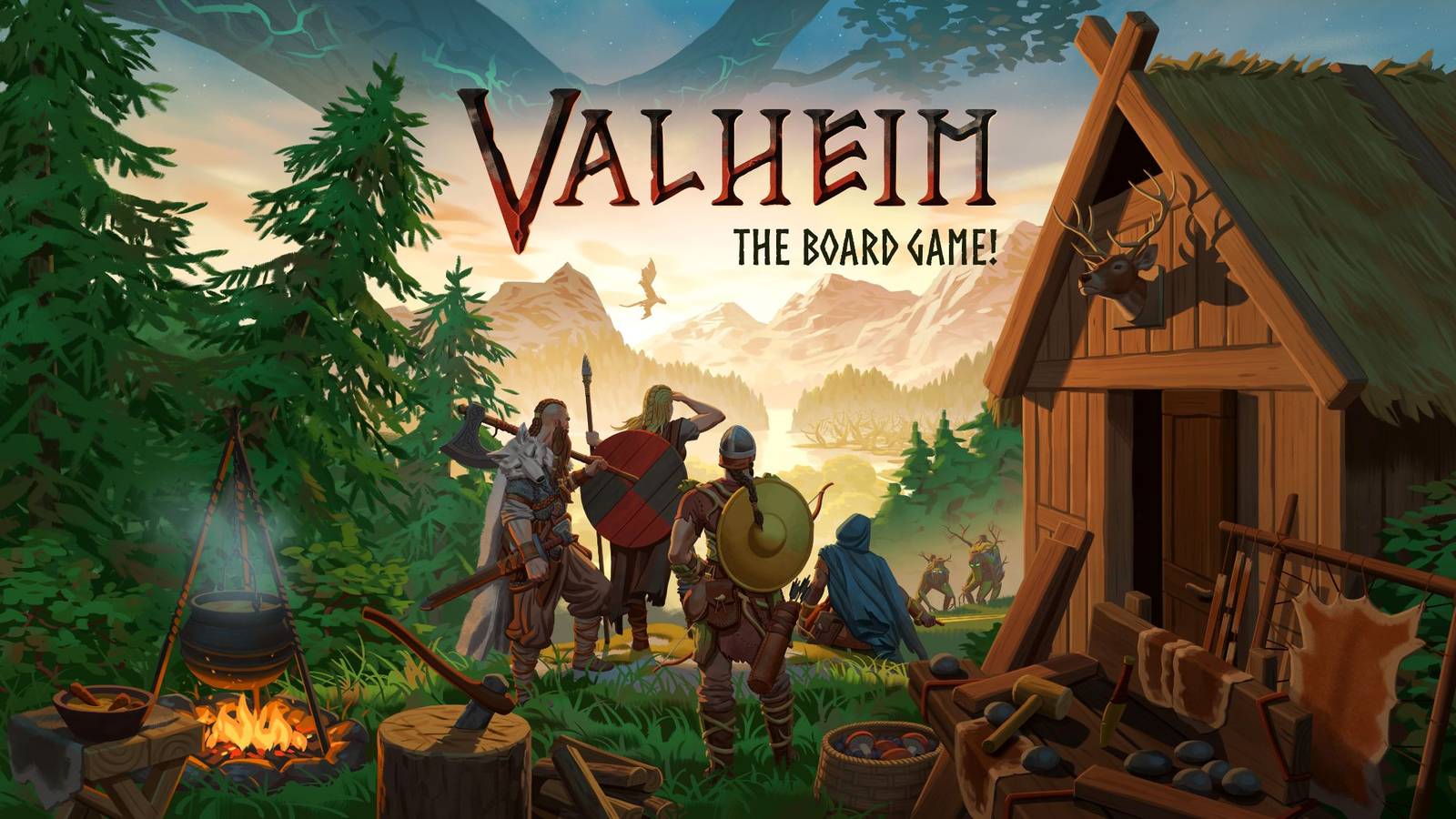 Valheim: The Board Game adapts the huge game into 2-hour tabletop bouts