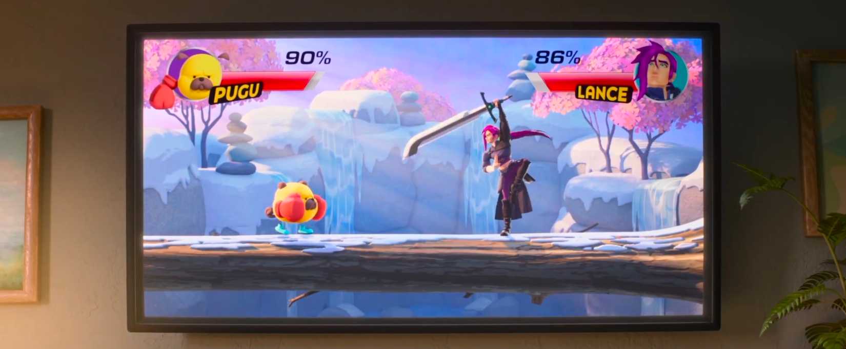 The secret origins of Inside Out 2’s video game crush, Lance Slashblade