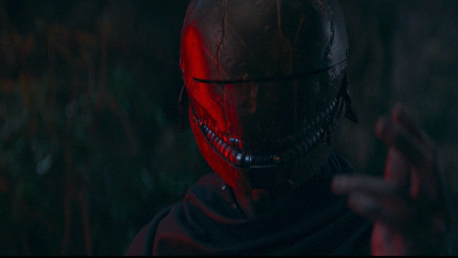 The Acolyte’s Master has a mask inspired by Star Wars, Donnie Darko