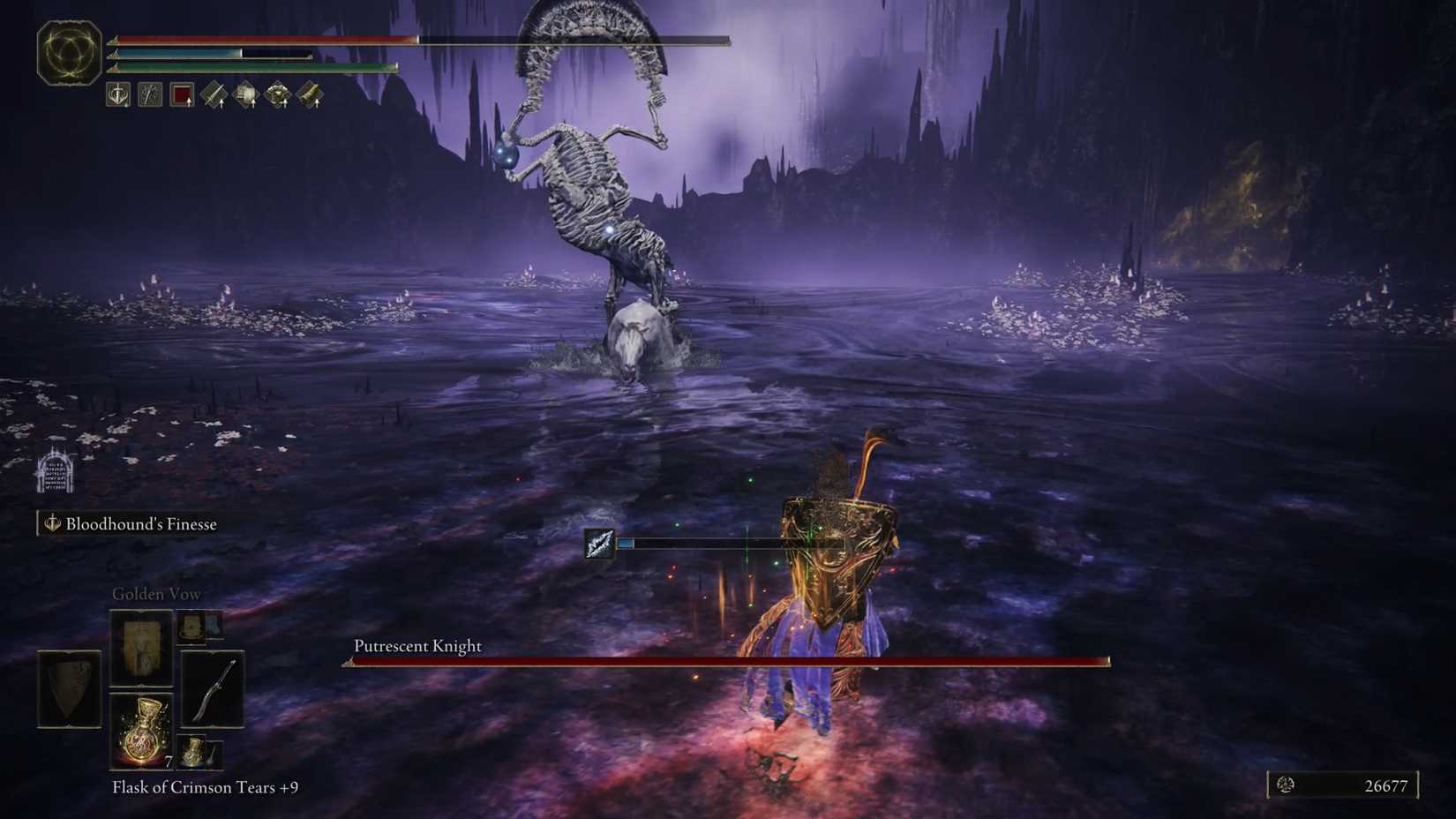 Putrescent Knight location, weakness, and how to beat in Elden Ring DLC