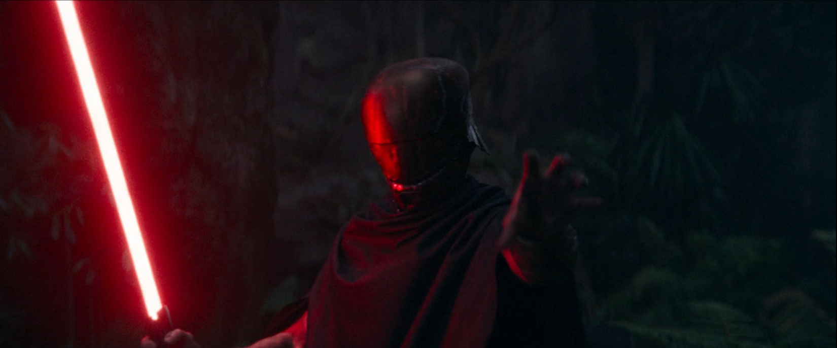 The Acolyte’s Master has a mask inspired by Star Wars, Donnie Darko