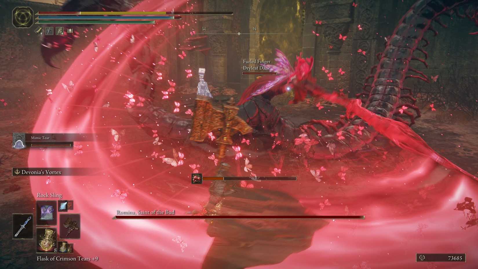 Romina, Saint of the Bud weakness and how to beat in Elden Ring DLC