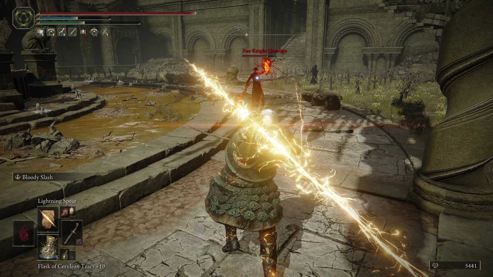 Fire Knight Queelign quest and steps in Elden Ring DLC