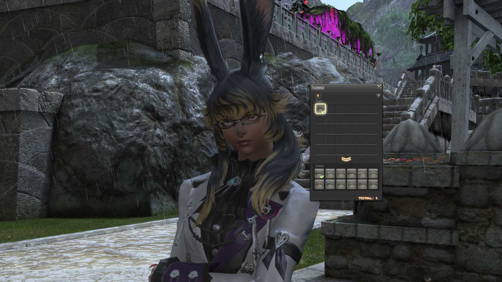 How to unlock facewear (glasses) in FFXIV
