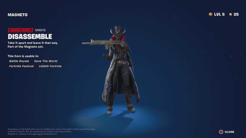 How to get Magneto in Fortnite