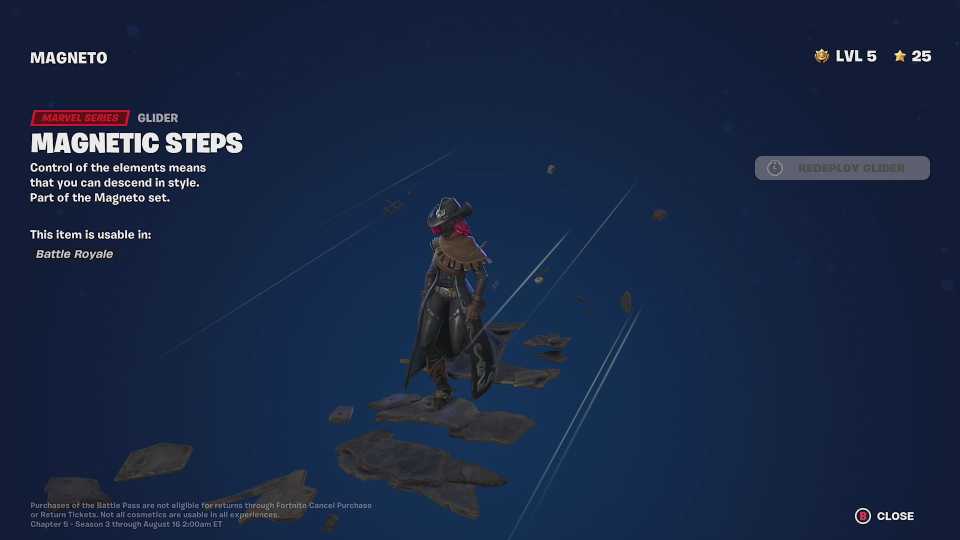 How to get Magneto in Fortnite