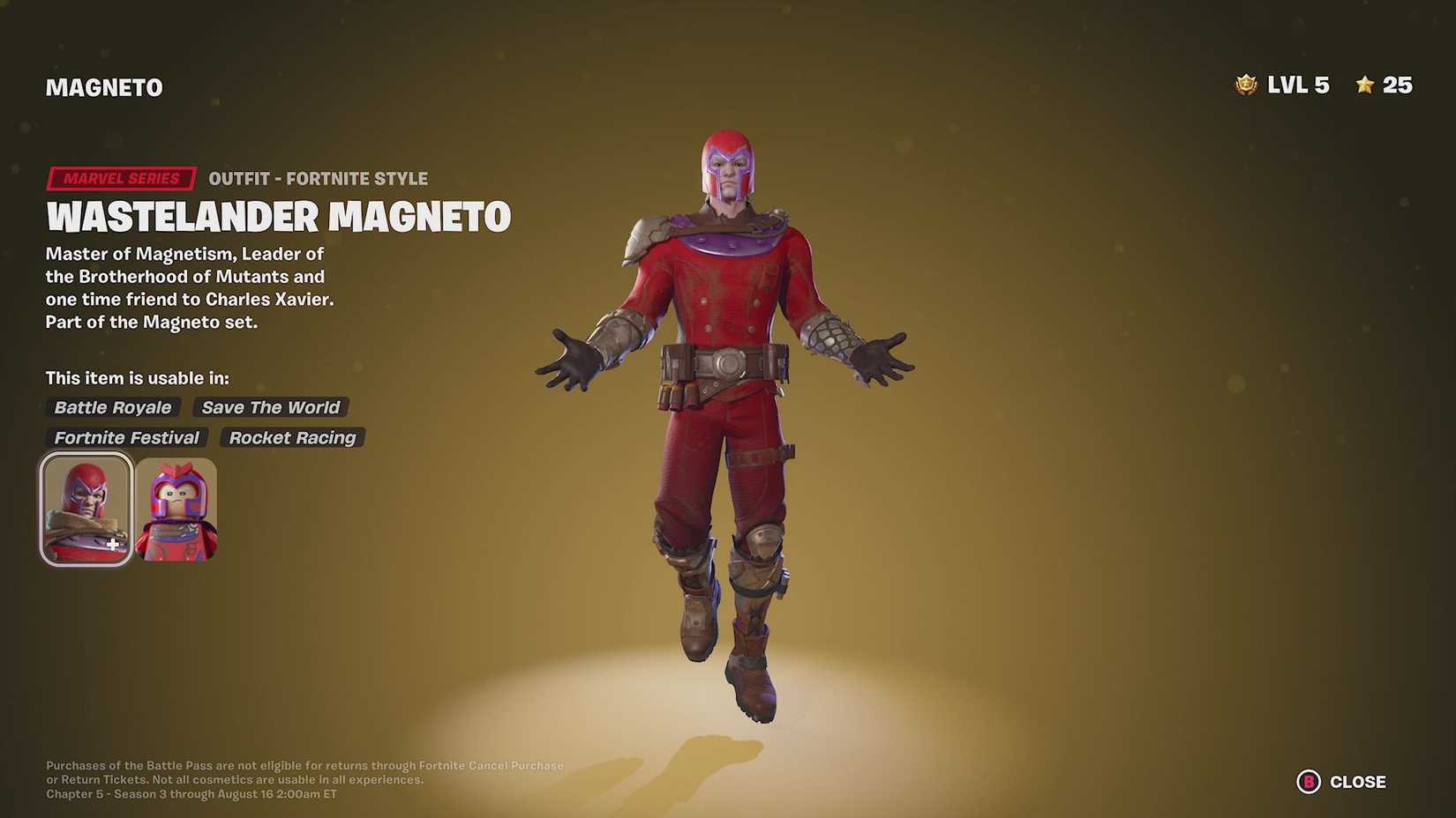 How to get Magneto in Fortnite