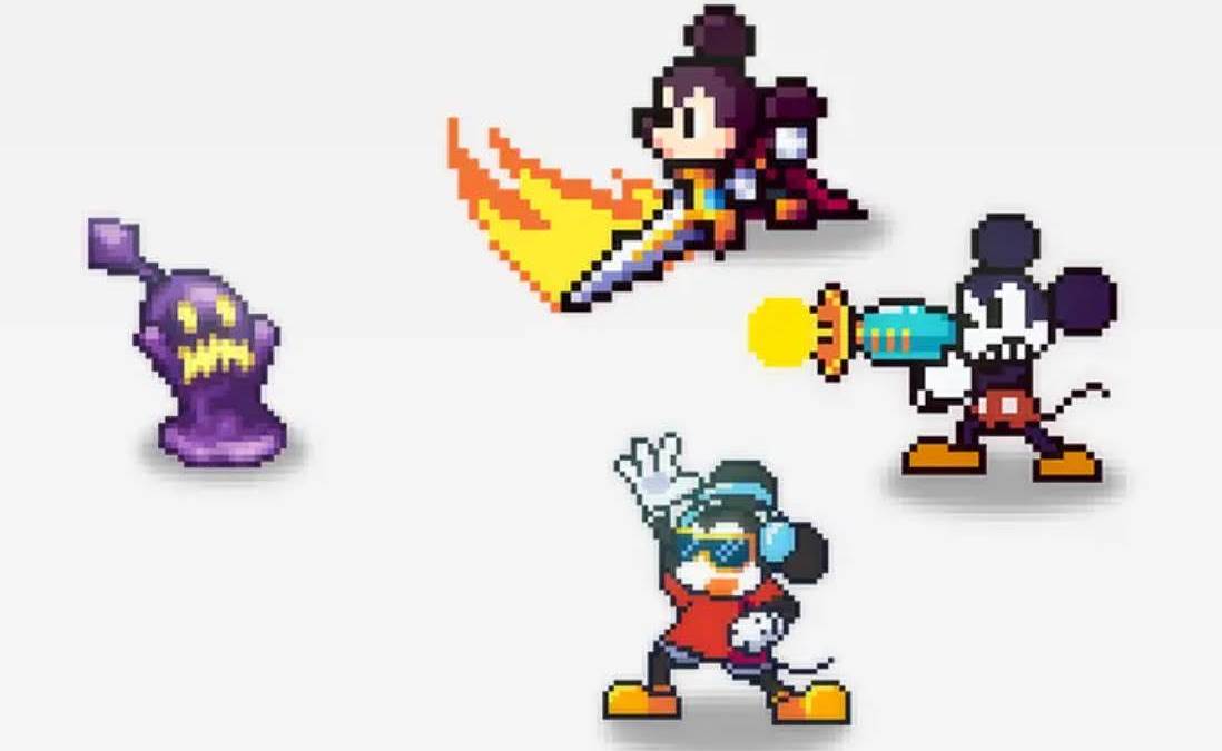 Disney Pixel RPG puts Mickey, Stitch, Baymax, Ariel, and more together