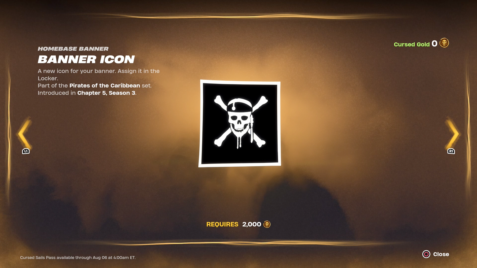 Fortnite Cursed Sails event skins, items, and rewards list