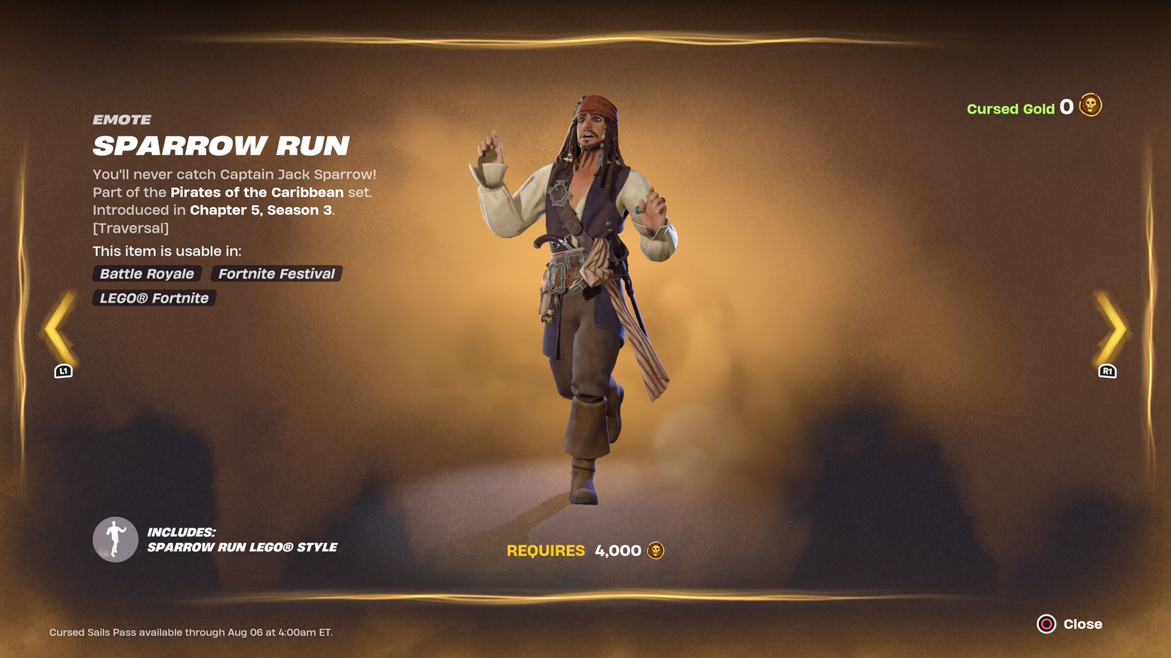 Fortnite Cursed Sails event skins, items, and rewards list