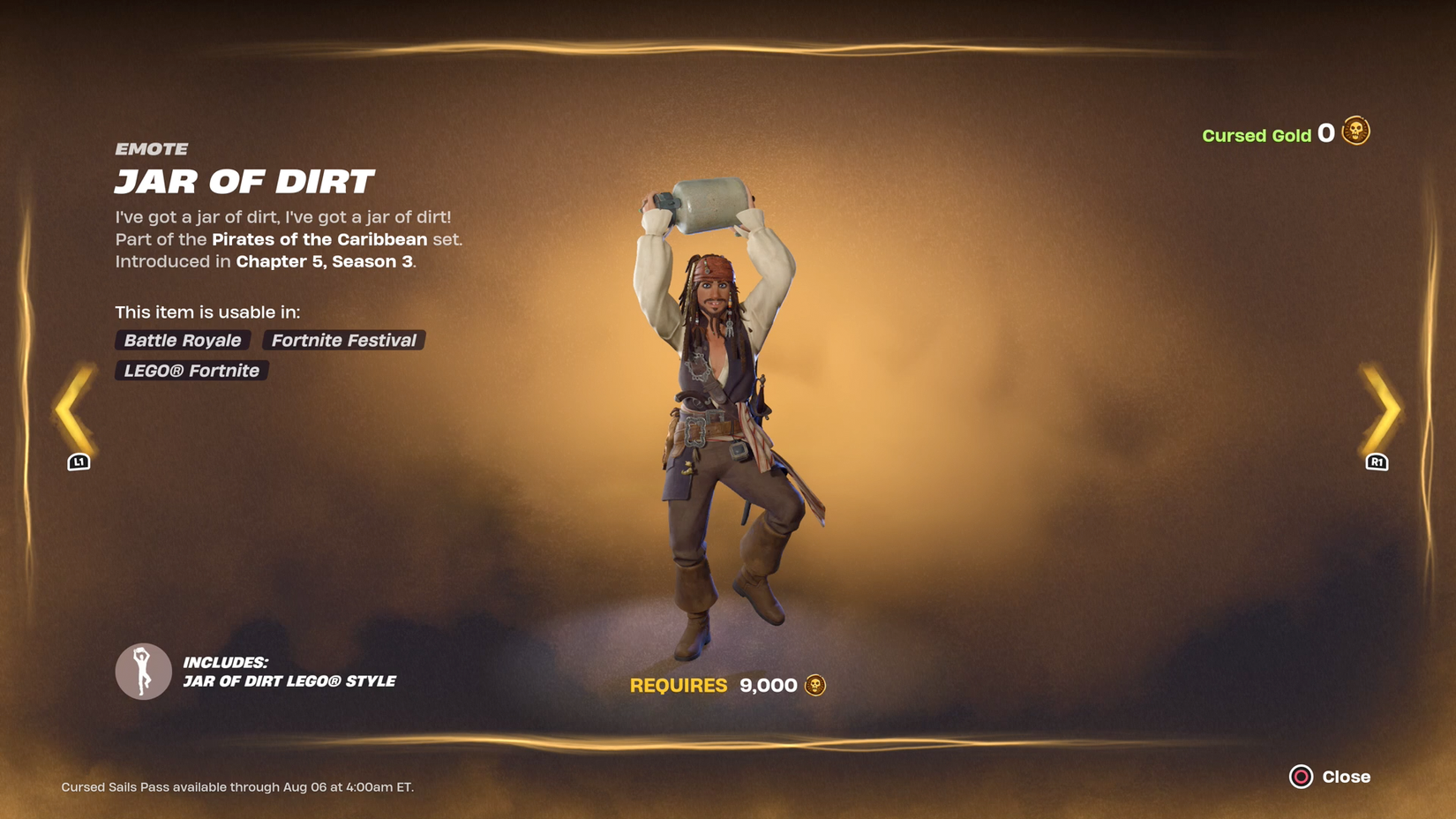 Fortnite Cursed Sails event skins, items, and rewards list