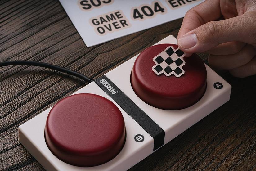 Get 8BitDo’s Famicom-inspired keyboard for its lowest price ever