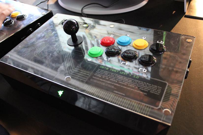 Razer Arcade Stick hands-on: a better joystick, even in beta