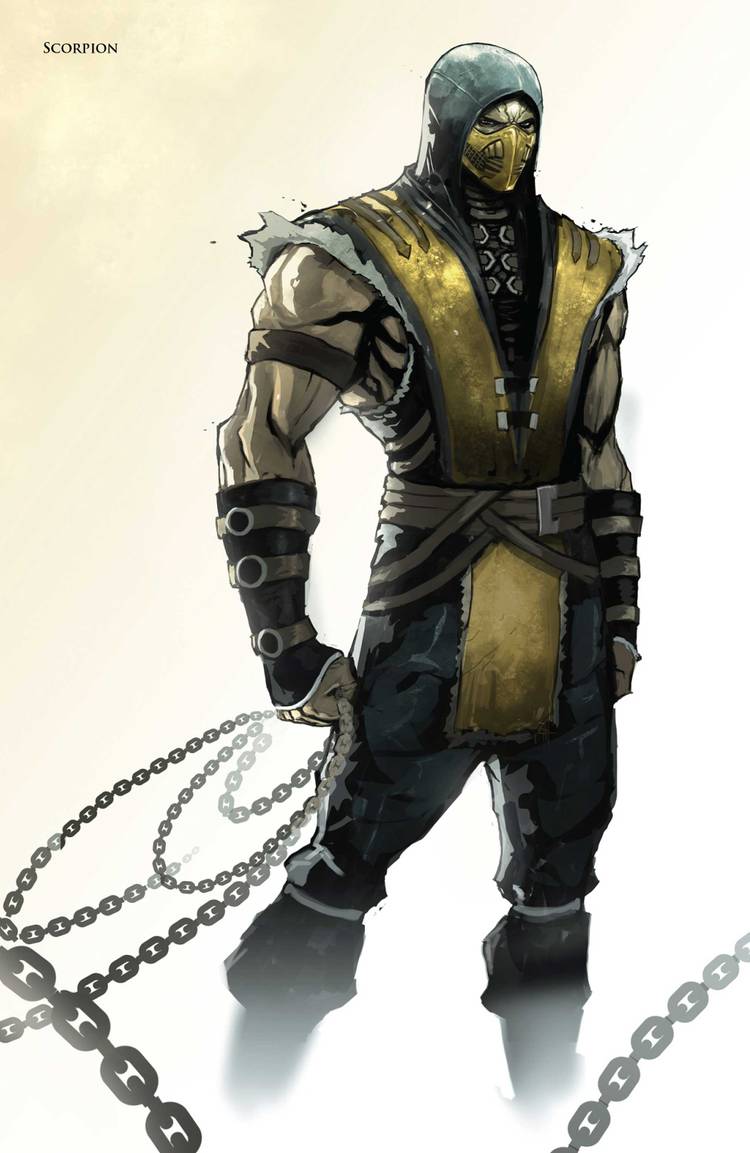 Exclusive art from DC Comics' Mortal Kombat X collection, available ...