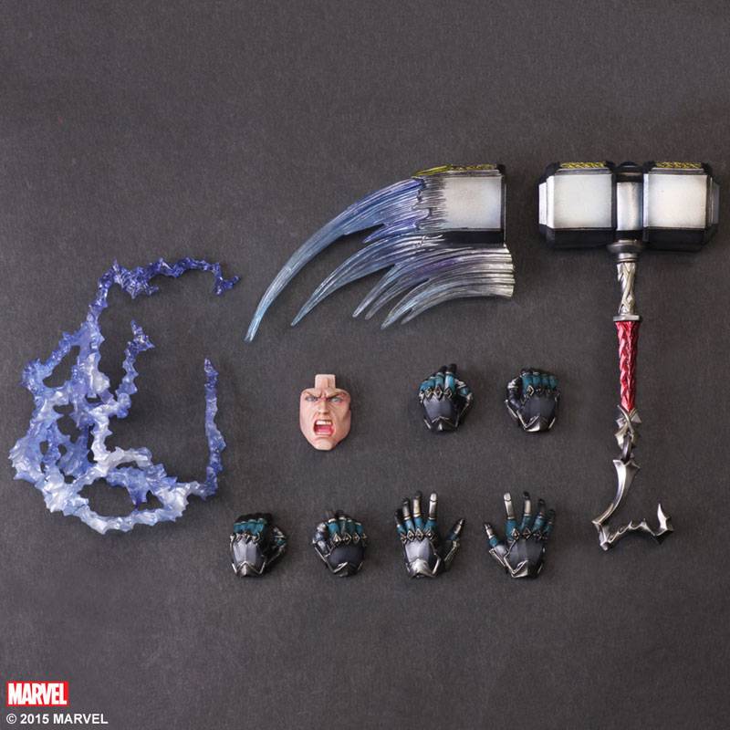 Square Enix's Thor goes hard on screaming faces and big beefy muscles