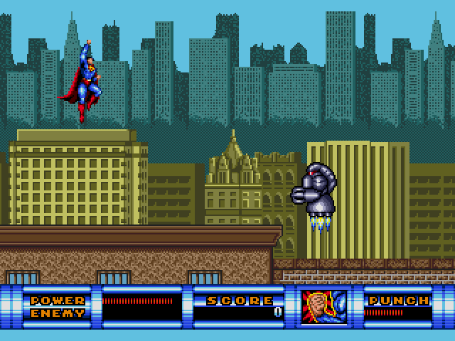 superman mega drive