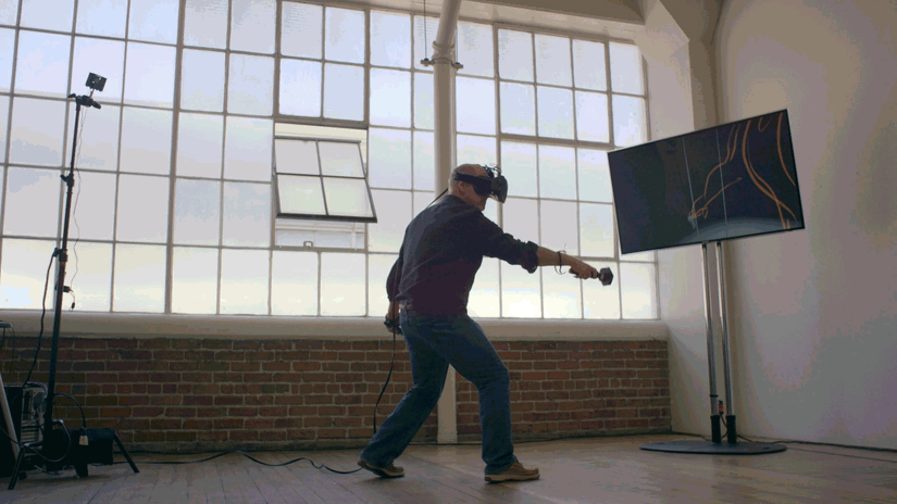 A Disney animator draws his signature characters in VR, and it's magical