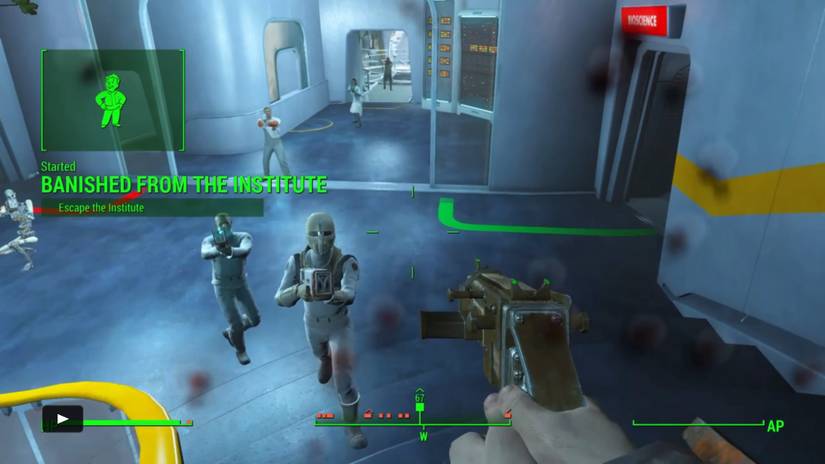 Fallout 4: Banished from The Institute walkthrough