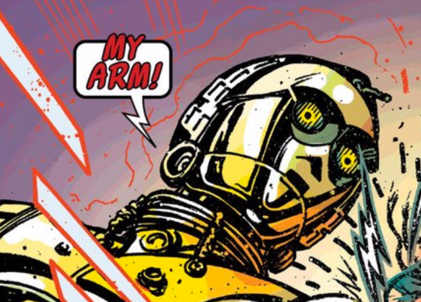 We finally know why C-3PO has a red arm