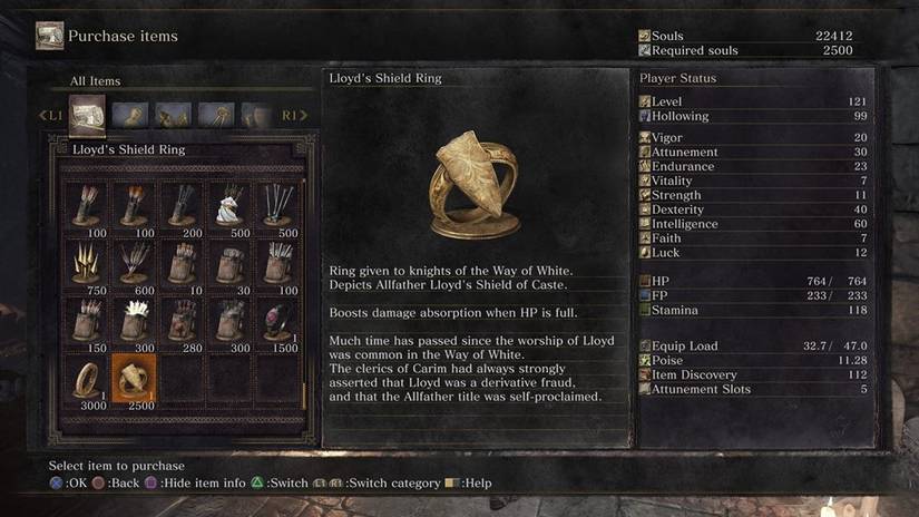 Dark Souls 3: Ring guide