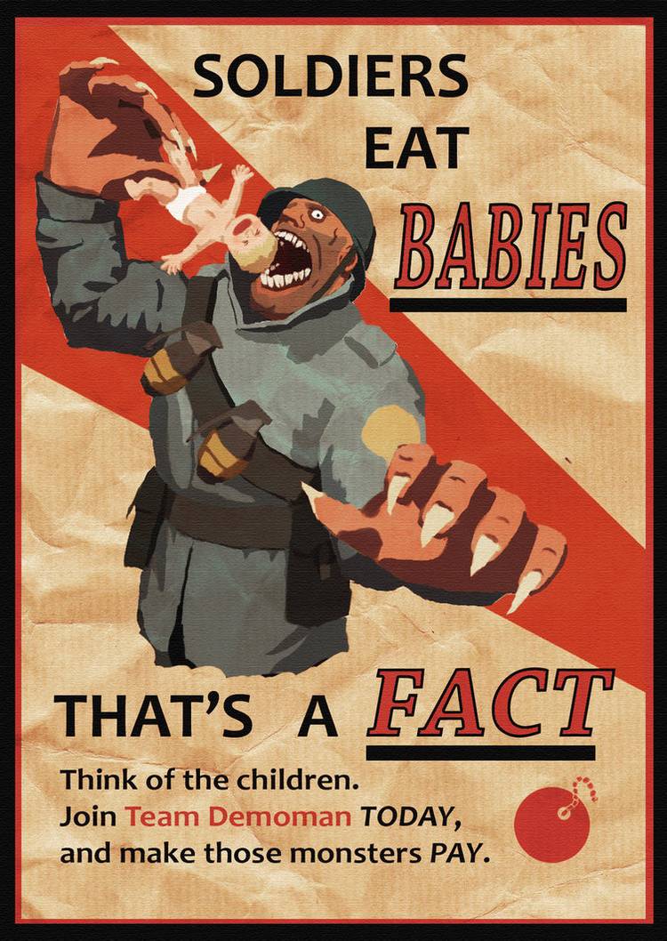 Russian documentary uses Team Fortress 2 poster as example of WWI ...