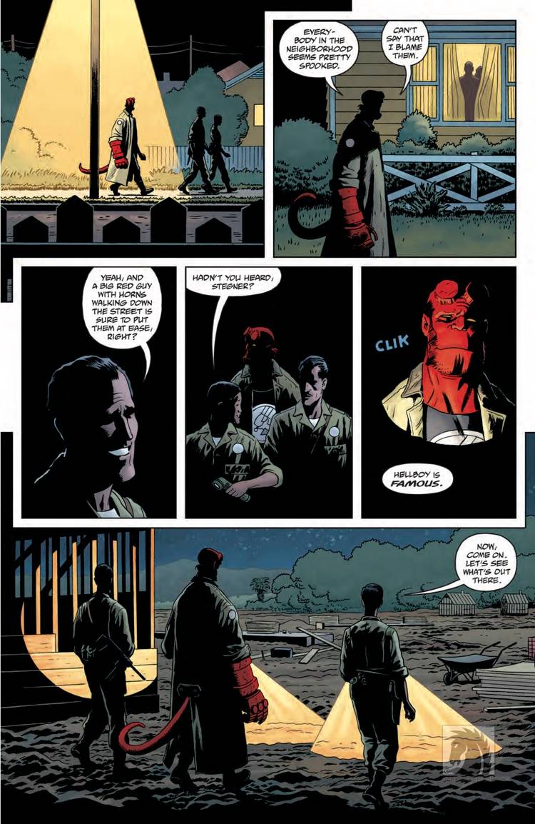 hellboy horns comic