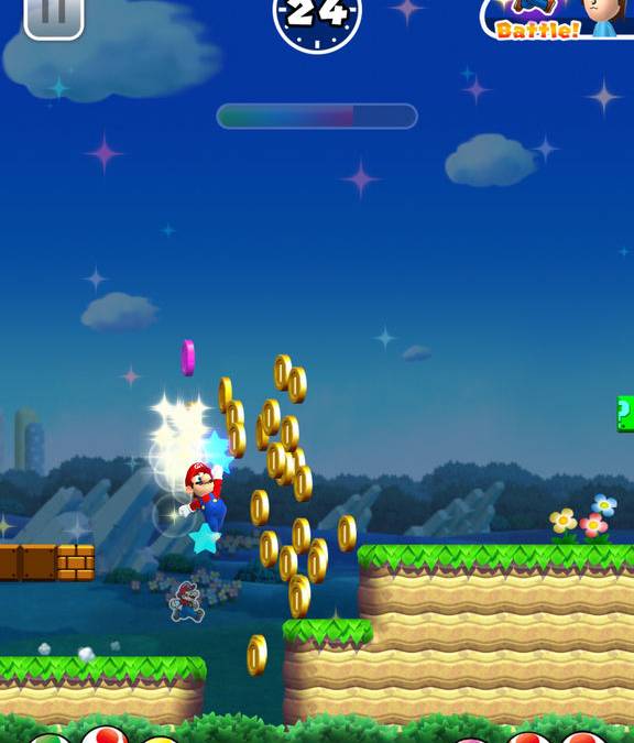 mario running time