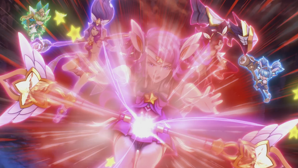 The Star Guardians fight off evil in the newest mini-cinematic