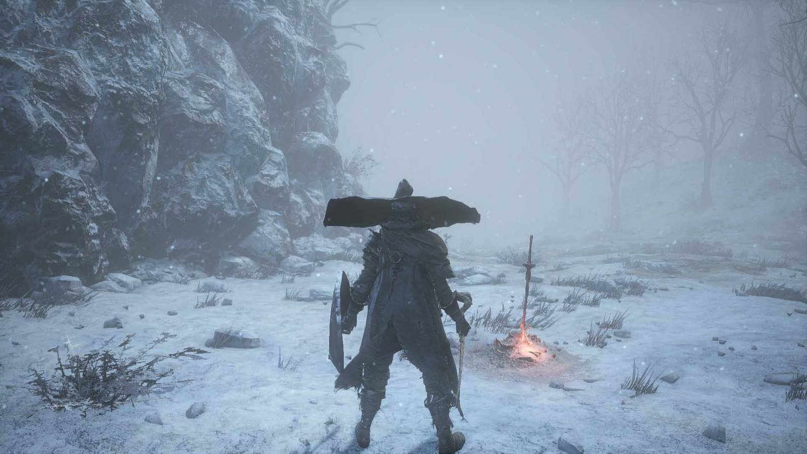 Dark Souls 3: Ashes of Ariandel walkthrough 1. Snowfield bonfire