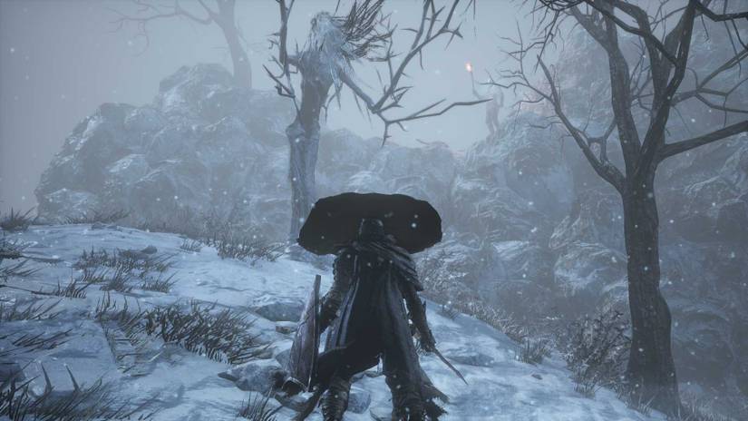 Dark Souls 3: Ashes of Ariandel walkthrough 1. Snowfield bonfire