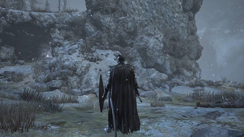 Dark Souls 3: Ashes of Ariandel walkthrough 5. Snowy Mountain Pass bonfire