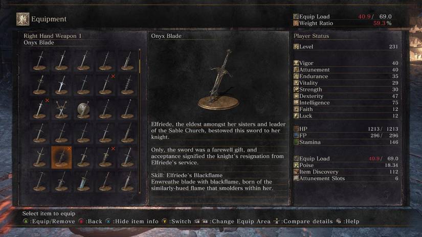 lightning weapon ds1