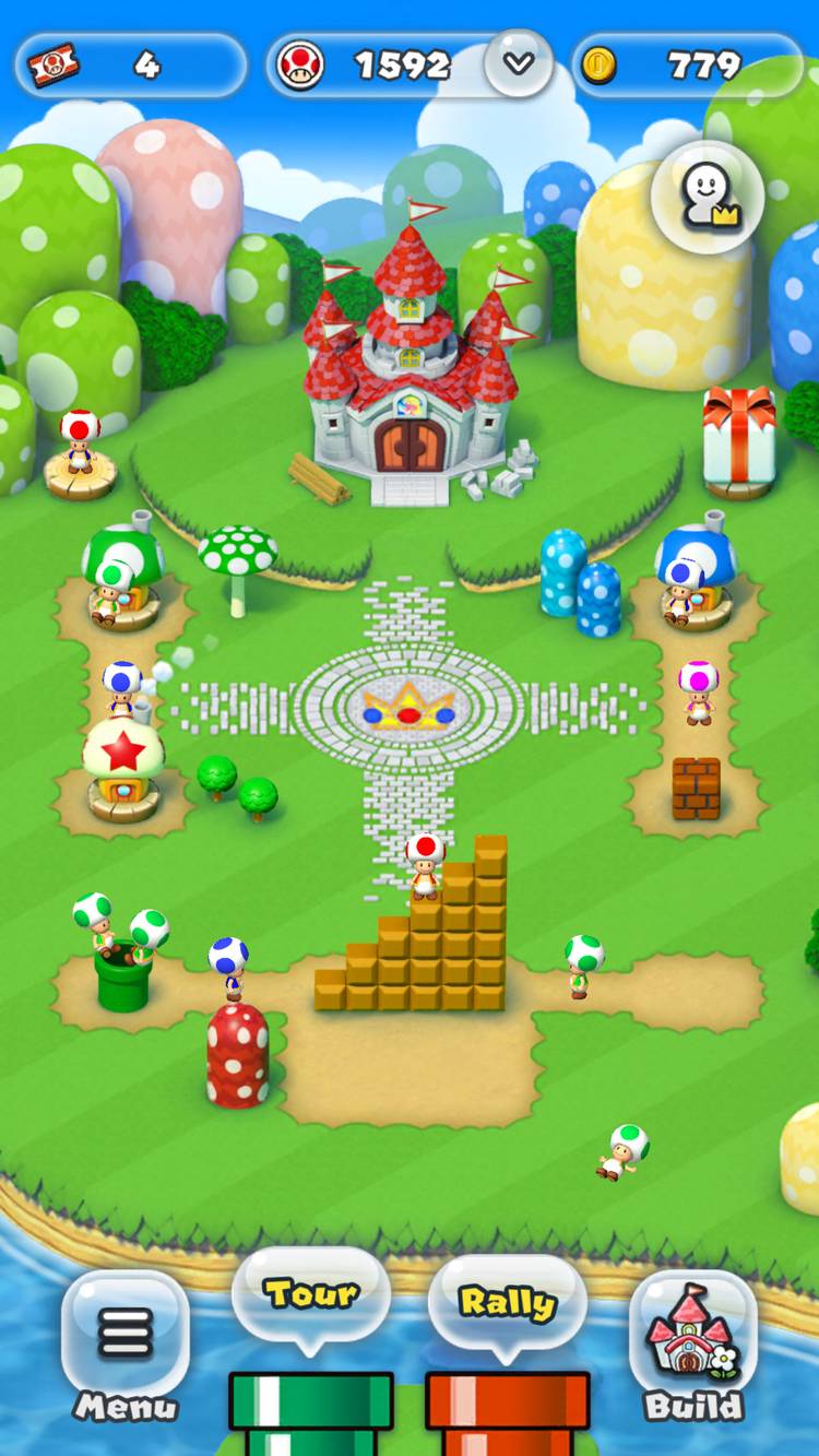 spring mario run