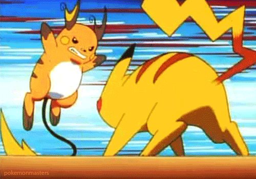 fighting pikachu