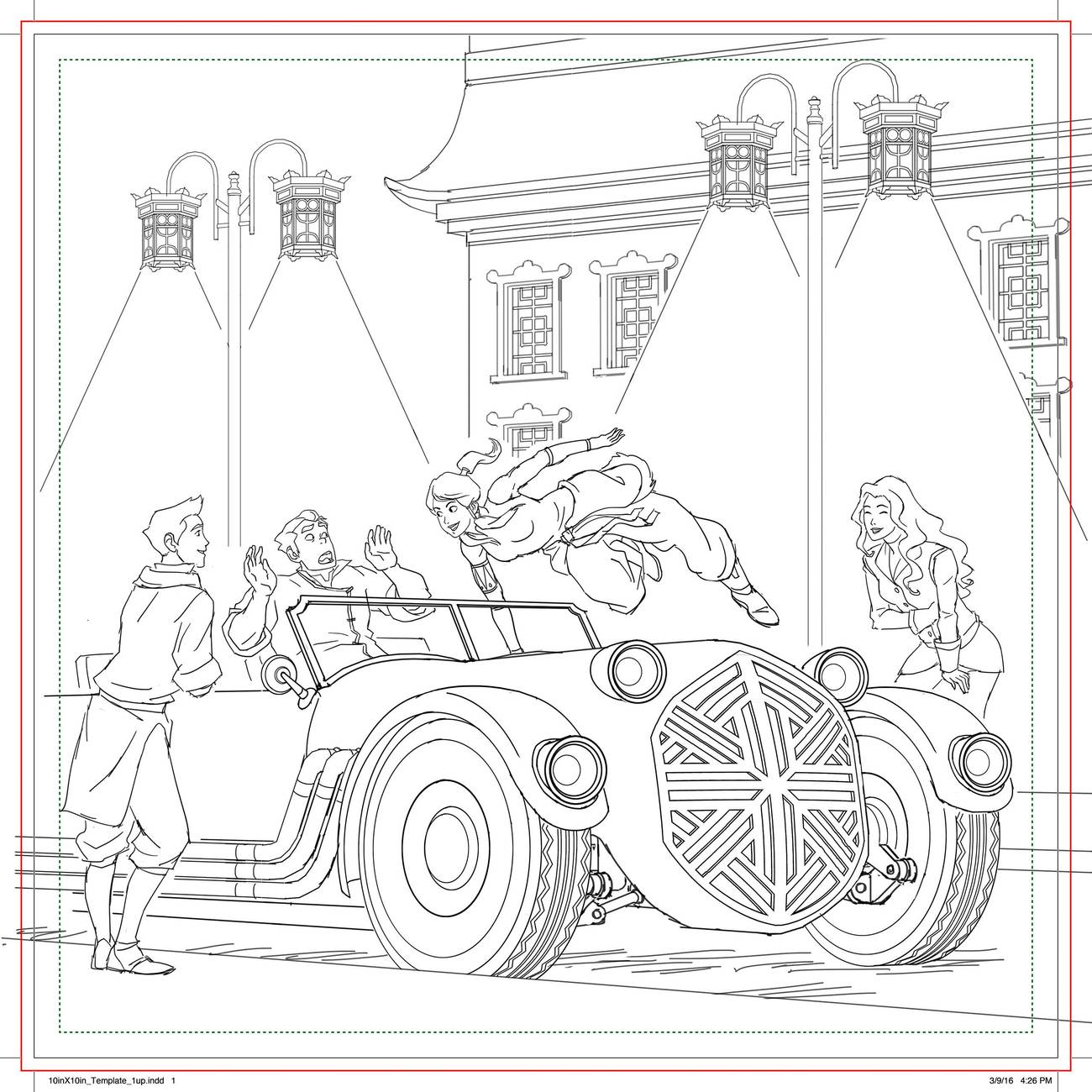 legend of korra coloring book